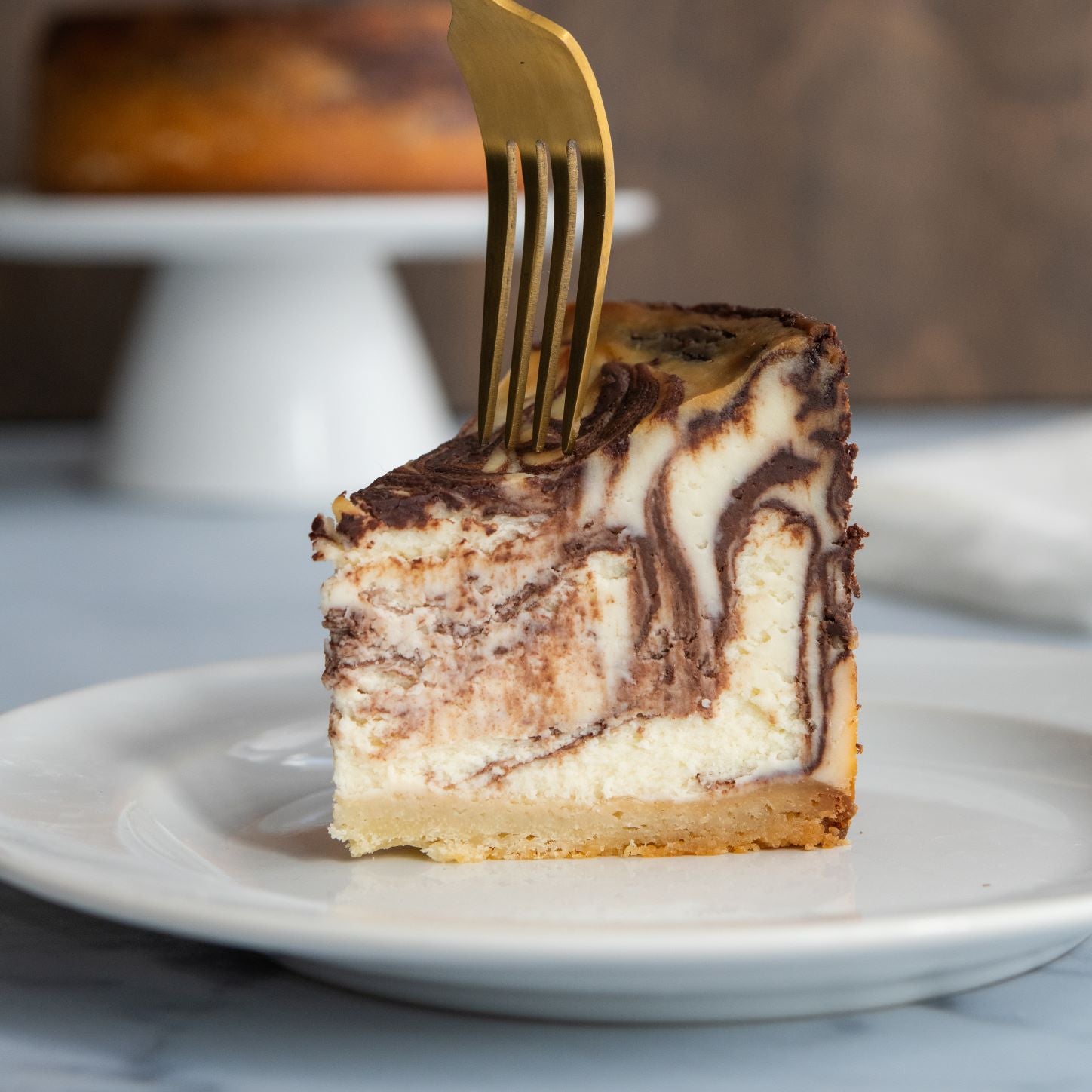 Chocolate Marble Cheesecake