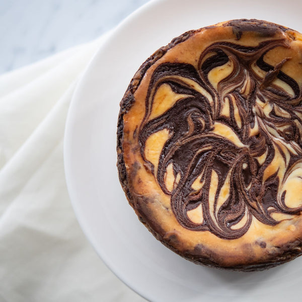 Chocolate Marble 8" New York Cheesecake | Carnegie Deli – Carnegie Deli